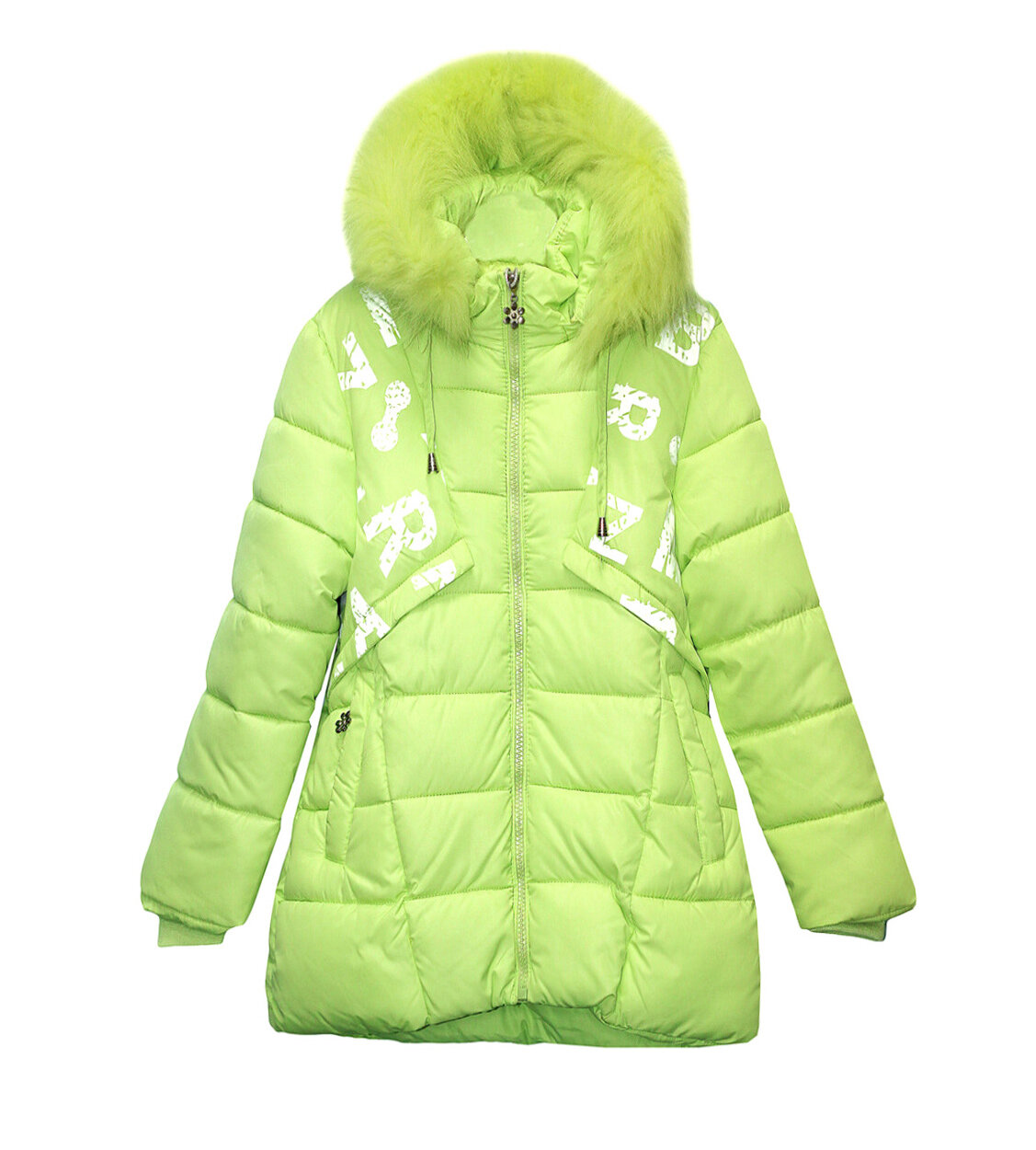 Куртка Зимняя удлиненная куртка с капюшоном