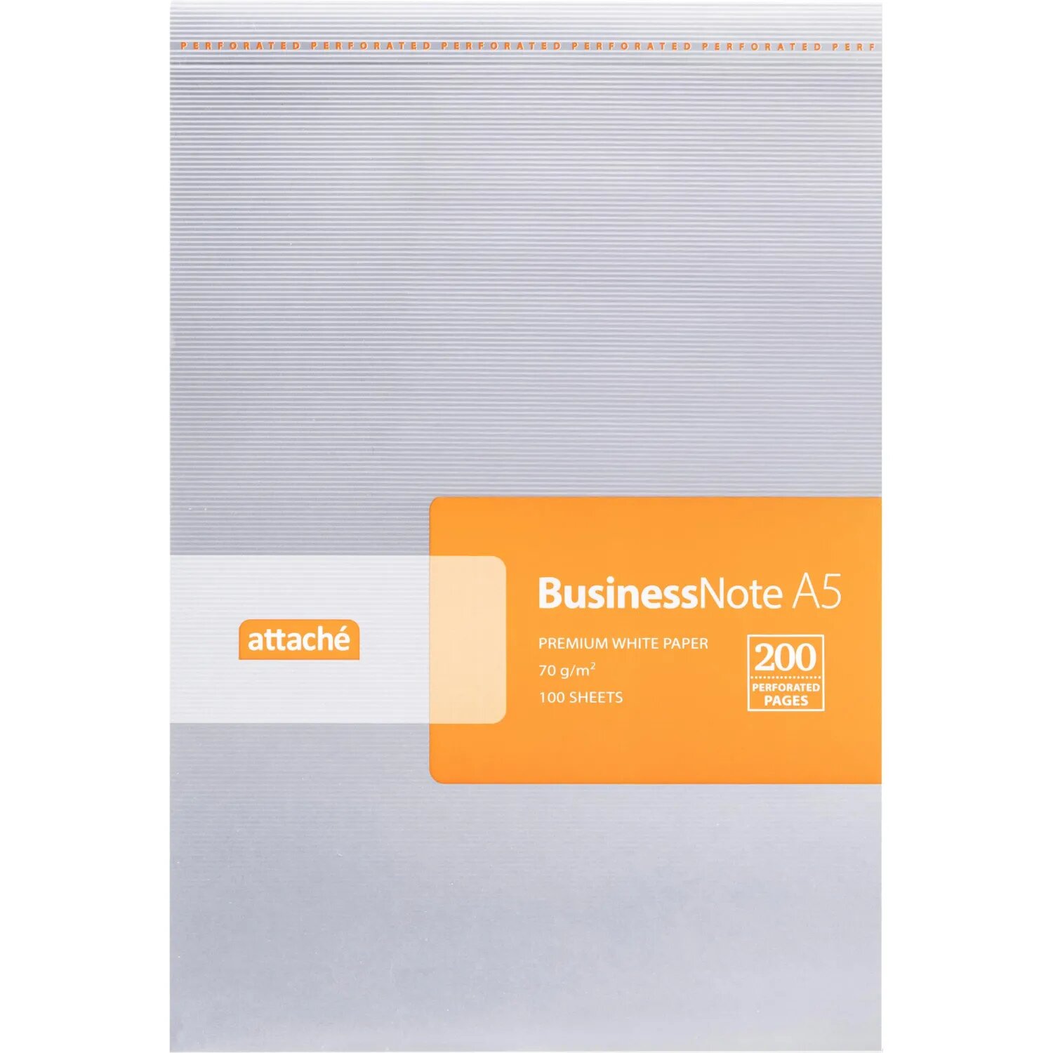 Блокнот микроперфорация А5 100л. склейка ATTACHE клетка