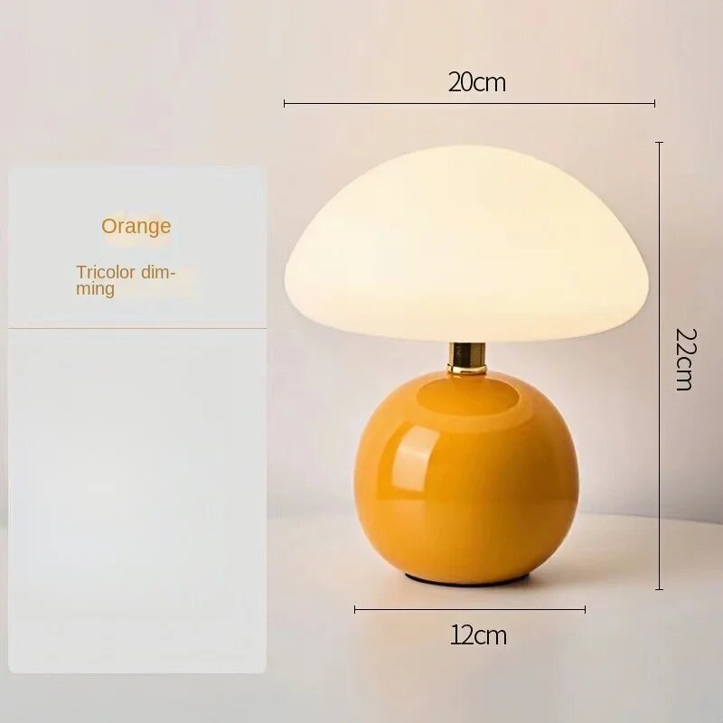 Настольная лампа French Cream Mushroom