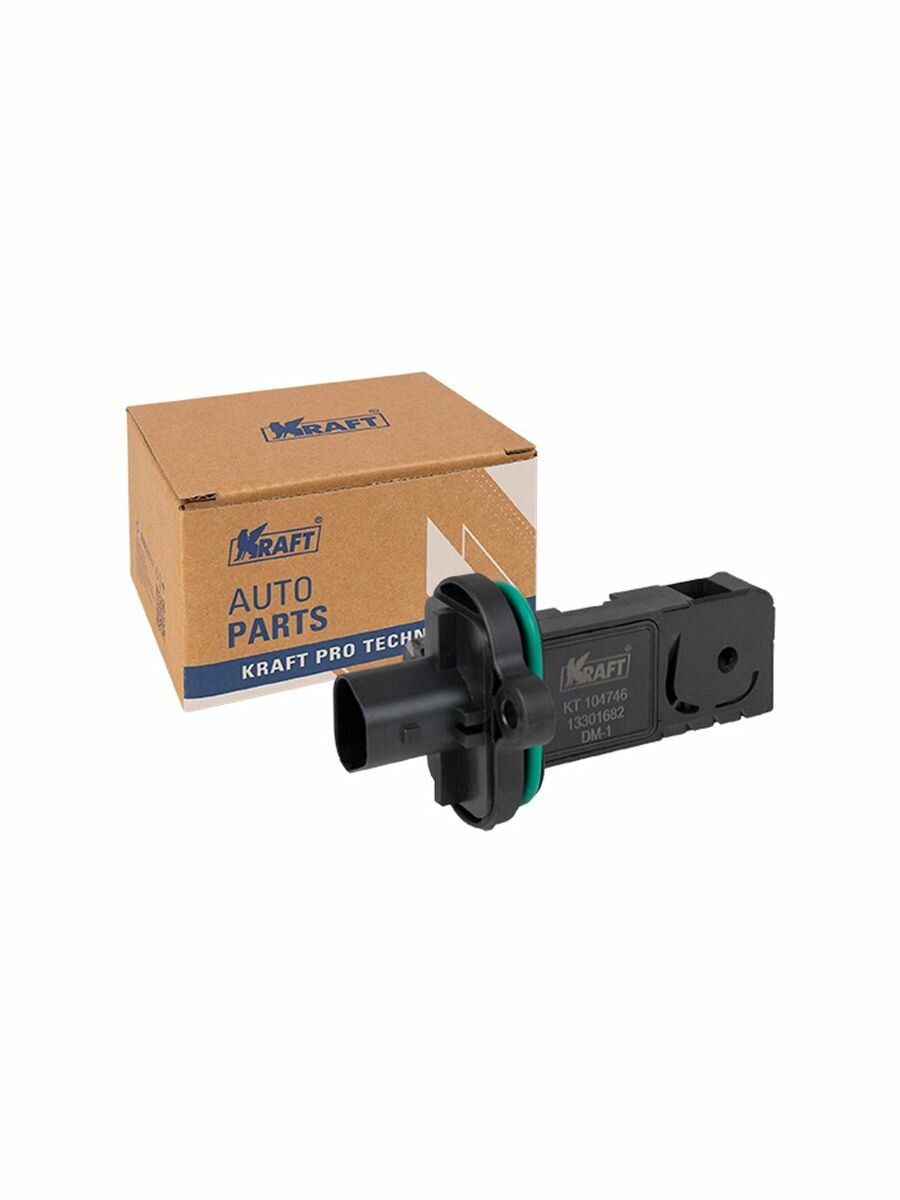 Датчик массового расхода воздуха для а/м Opel Astra J (09-15) 1.4-1.8, K (15-19) 1.6D/Chevrolet Aveo (11-15) 1.2-1.6 KRAFT 104746