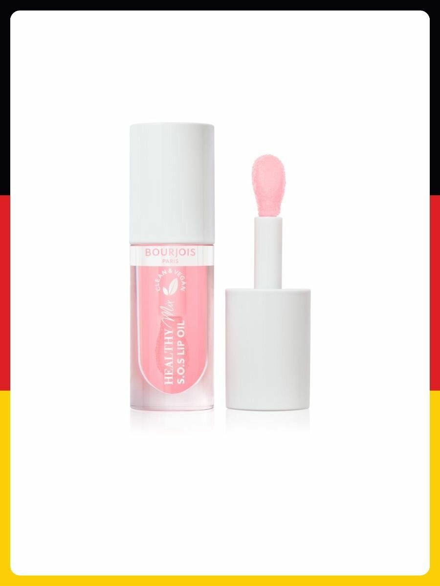 Масло для губ Bourjois Healthy Mix S.O.S Lip Oil with moisturizing effect 01 Douceur de Rose, 4,5 мл