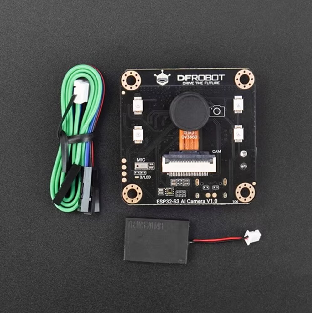 Модуль интеллектуальной камеры DFRobot ESP32-S3, AI CAM, Xiaozhi