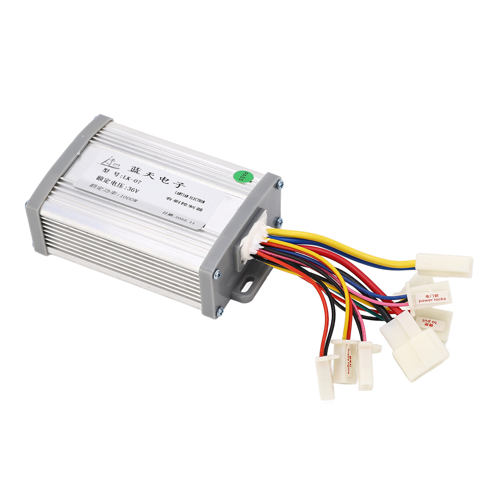 Электрический велосипед, матовый контроллер, литиевый электрический велосипед, запчасти, аксессуары 36 В, 1000 Вт