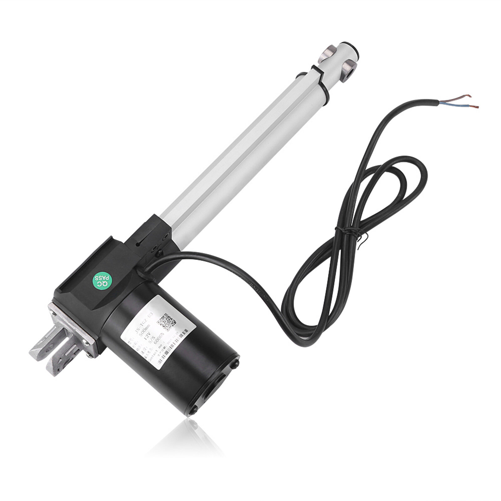 DC 12V Linear Actuator 6000N Maximum Lift Stroke Electric Motor for Auto Car (500mm)