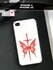 Чехол на Apple iPhone 4/4S / Айфон 4/4S с принтом Бабочка и меч 3