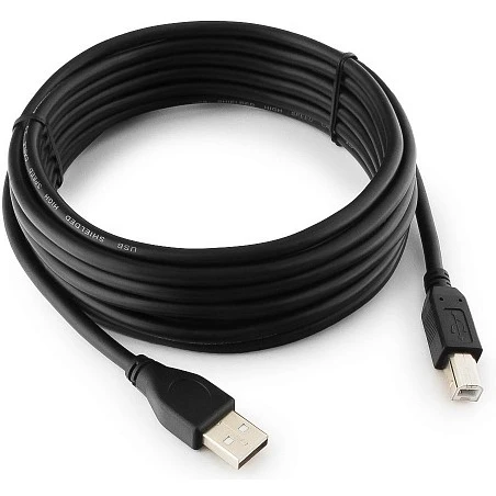 Gembird CCP-USB2-AMBM-15 USB 2.0 кабель PRO для соед. 4.5м AM/BM позол. контакты, пакет