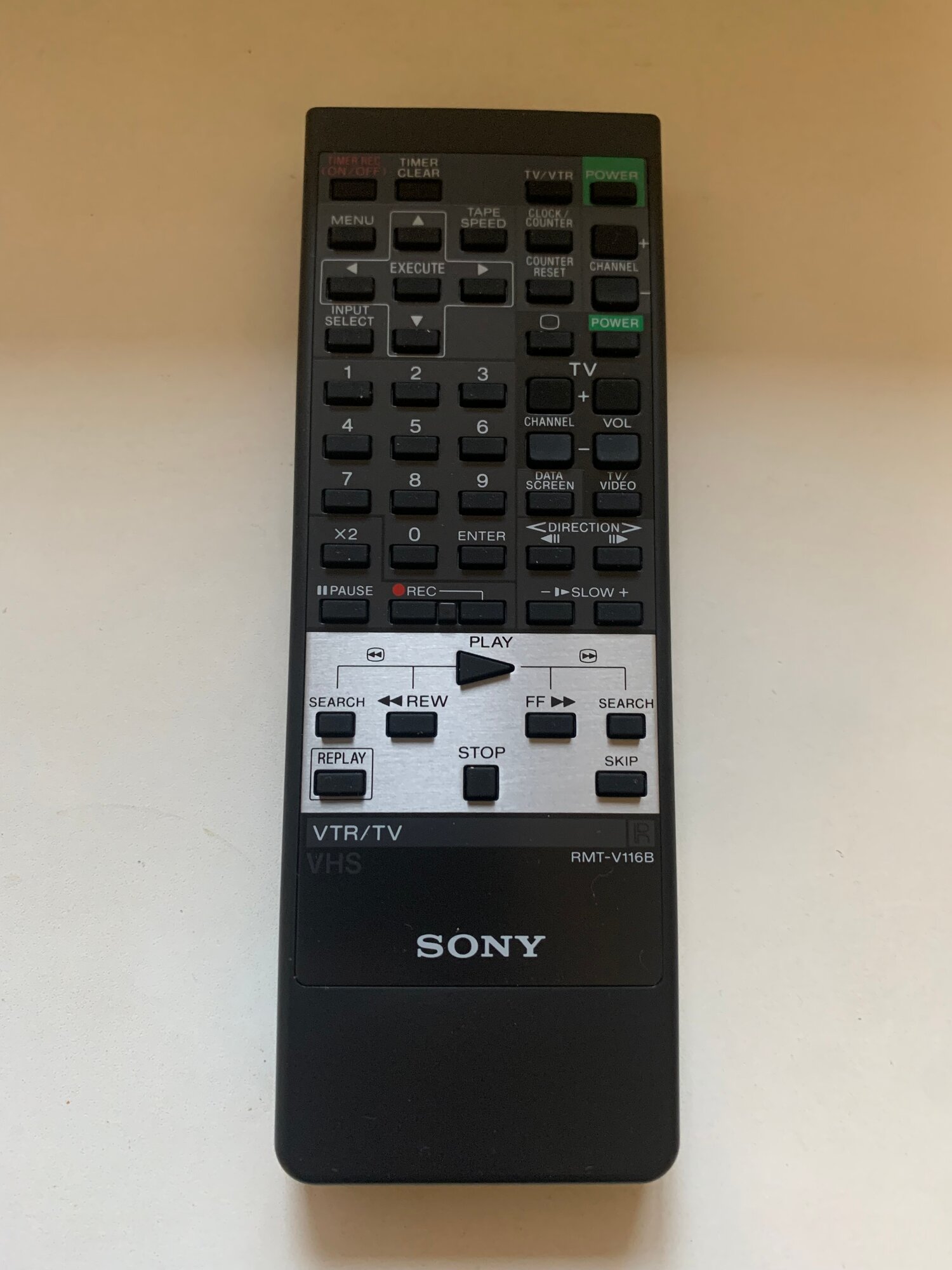Sony RMT-V116B пульт оригинальный для видеомагнитофона