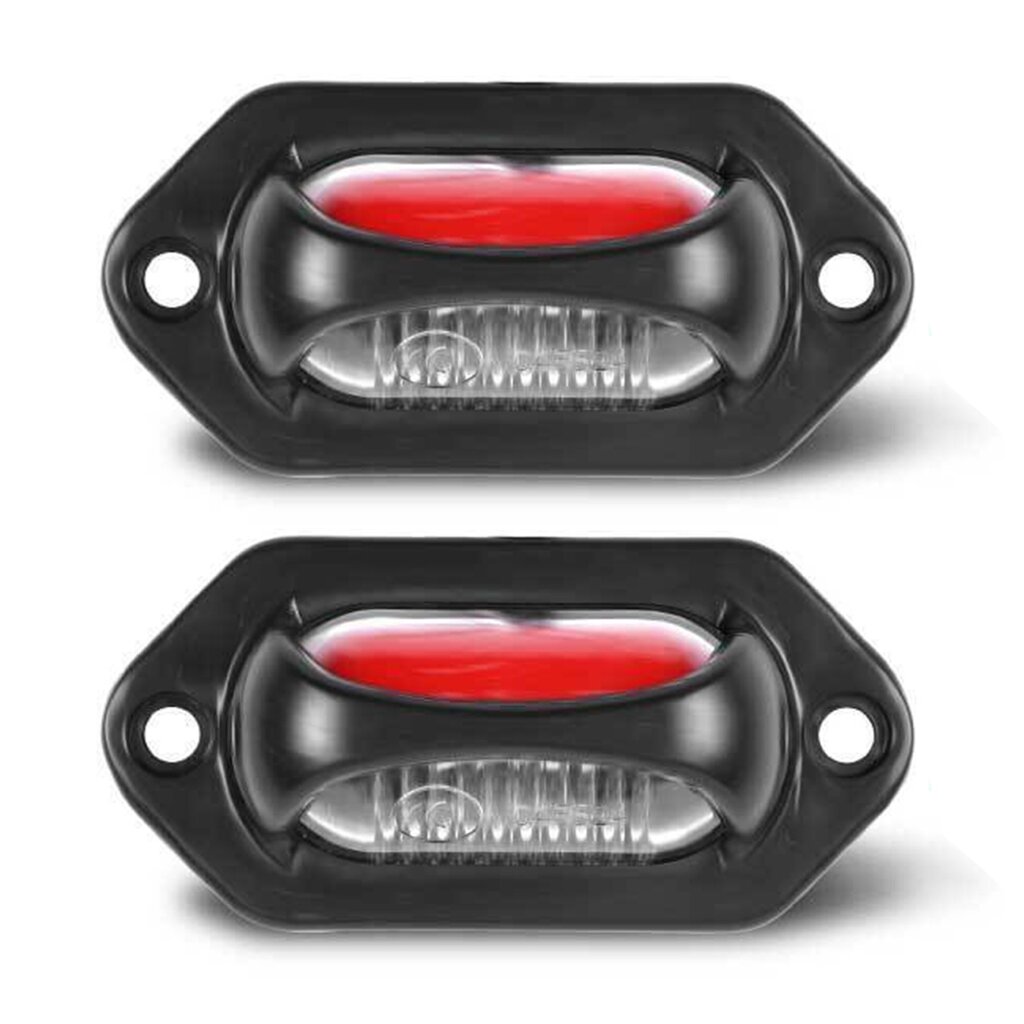 2шт Автомобильный Светодиодный Фонарь Освещения Номерного Знака Лампы Заднего Фонаря Номерного Знака
