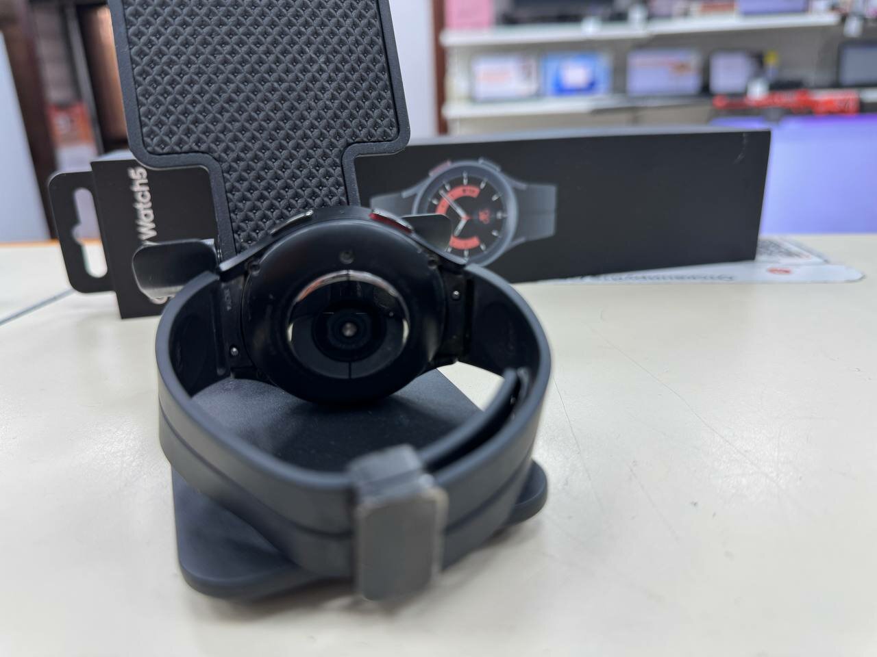 Смарт-часы Samsung Galaxy Watch5 Pro (45mm, Wi-Fi) Black Titanium, уцененный товар