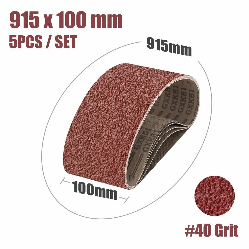 CMCP Лента шлифовальная 915 мм, 100 мм P40
