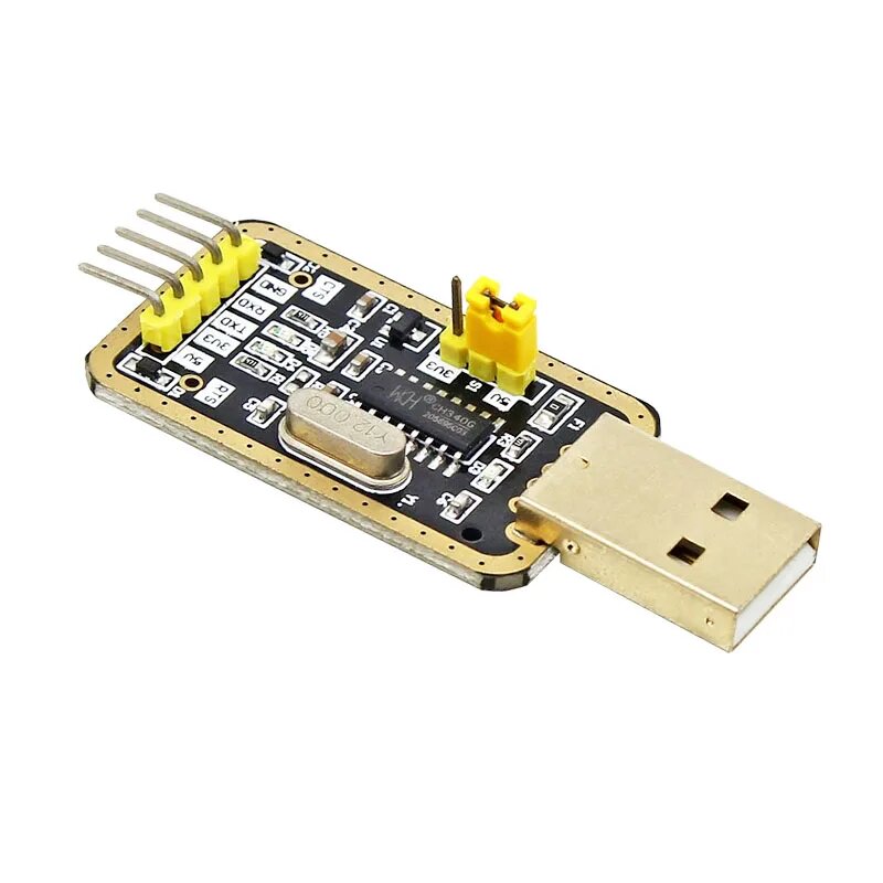 Модуль CH340 вместо PL2303, CH340G Модуль RS232 к TTL Обновление USB к последовательному порту в девять щеток Маленькие пластины Золотой DIY