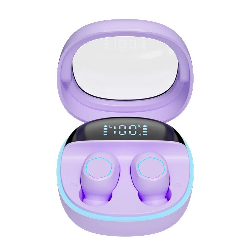 Earphones Wireless Bluetooth Gaming Earbuds With Mic Noise Cancellation Headphones Portable Intelligent Multifunction Touch Call