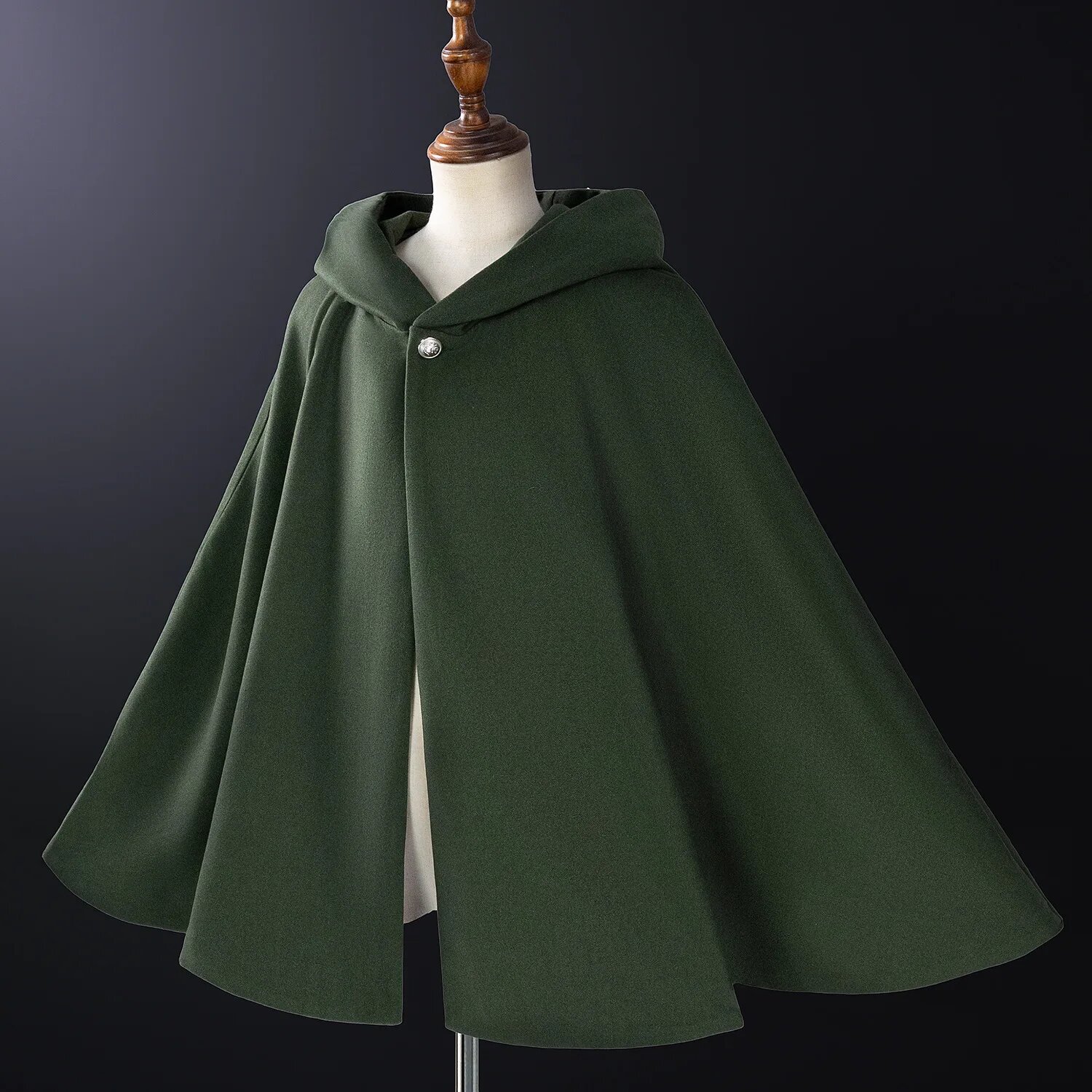 Iwowo Косплей костюм Атака Титанов Корпус геодезии Темно-зеленый, L, Cloak