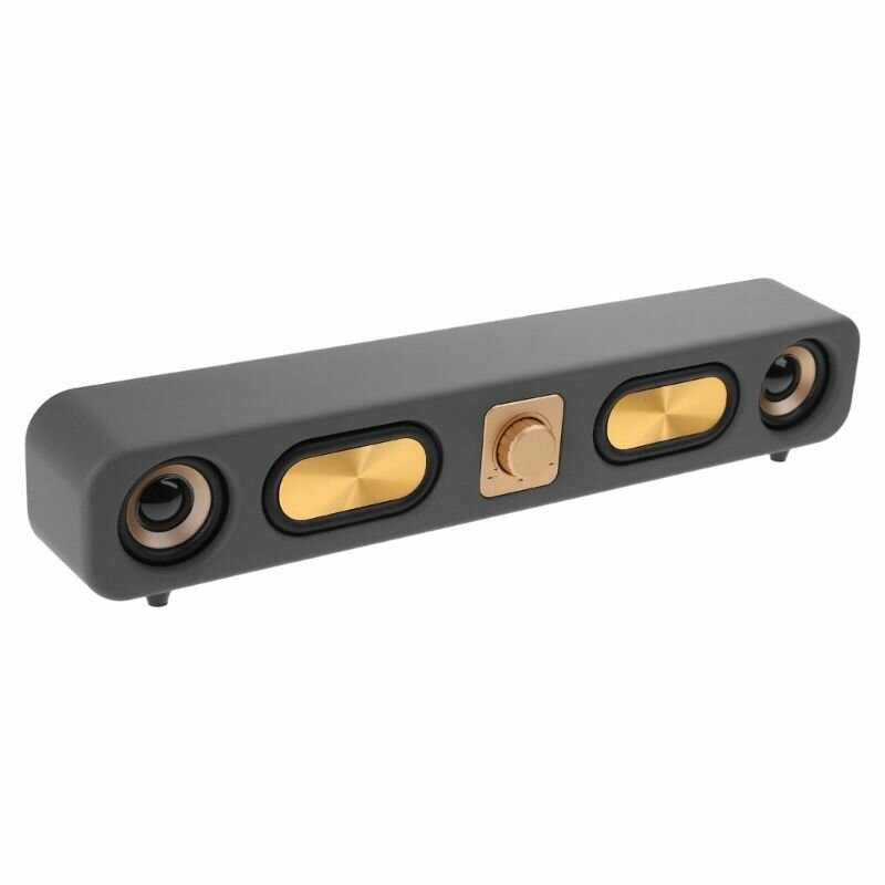 3404 ретро Bluetooth динамик открытый большой динамик-серый