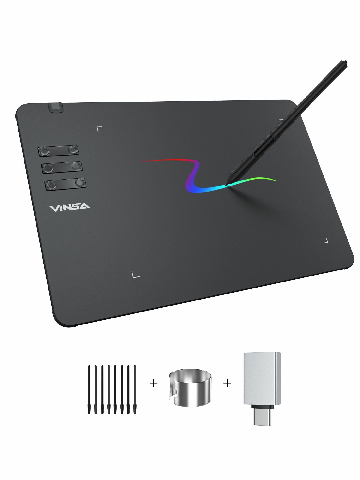 Совместимый графический планшет для рисования/для компьютера и телефона