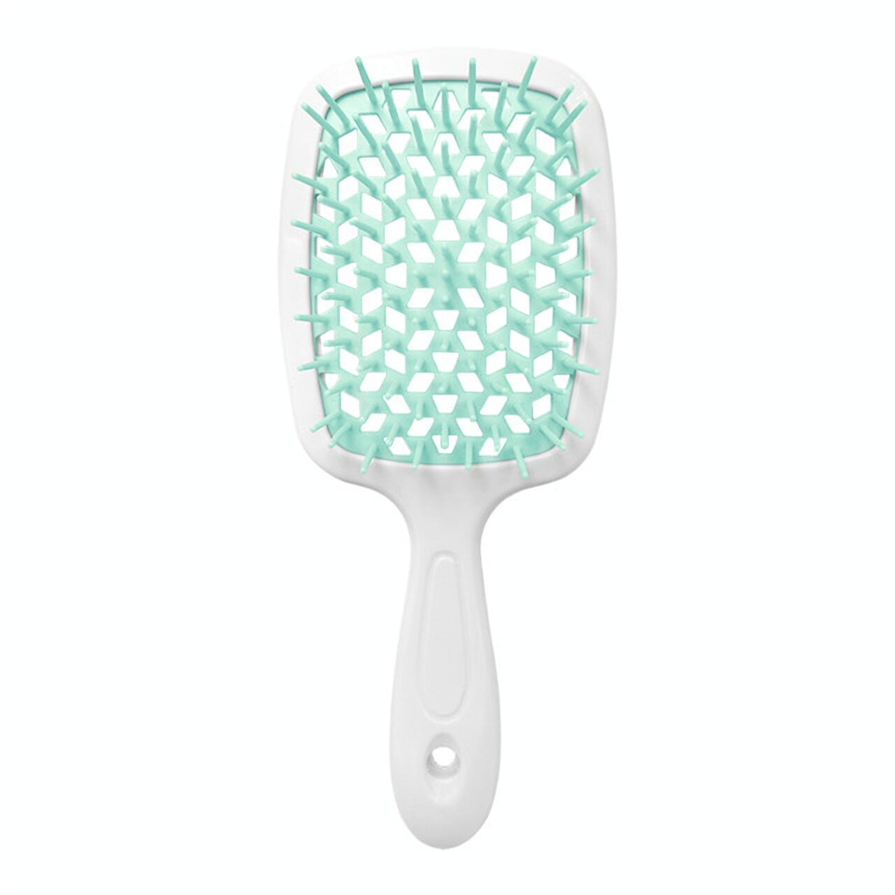 Щетка массажная Lei, пластик, 30 см, бережное расчесывание, для влажных волос