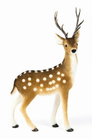 Декоративная фигура олень меллин, текстиль, 39 см, Winter Deco 1135210