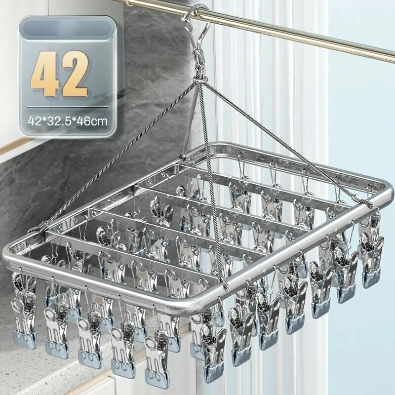 Сушилка для белья навесная, 42 см х 32.5 см, 1 шт