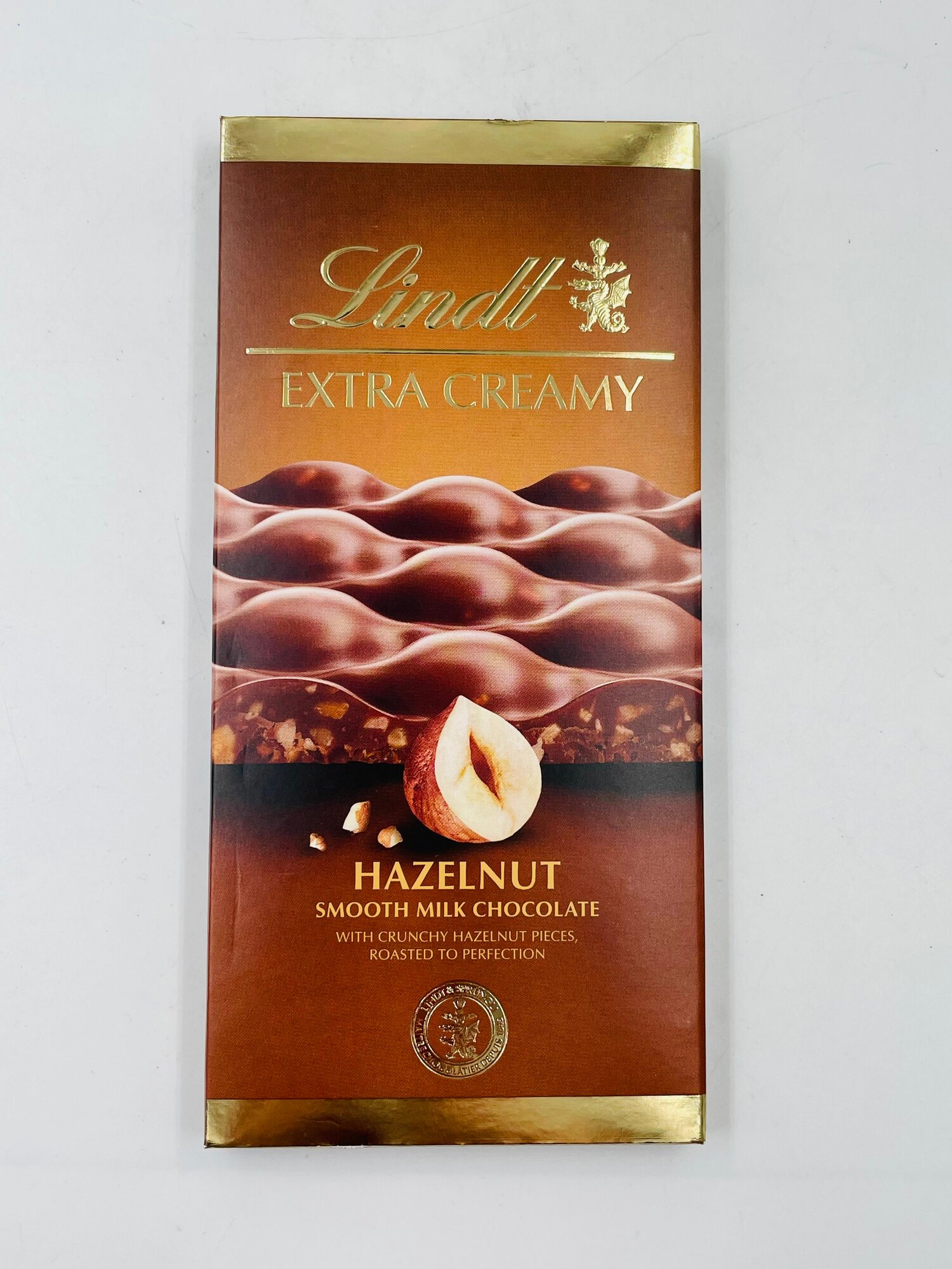 Шоколад Lindt молочный с фундуком Extra creamy 80 г (Франция)