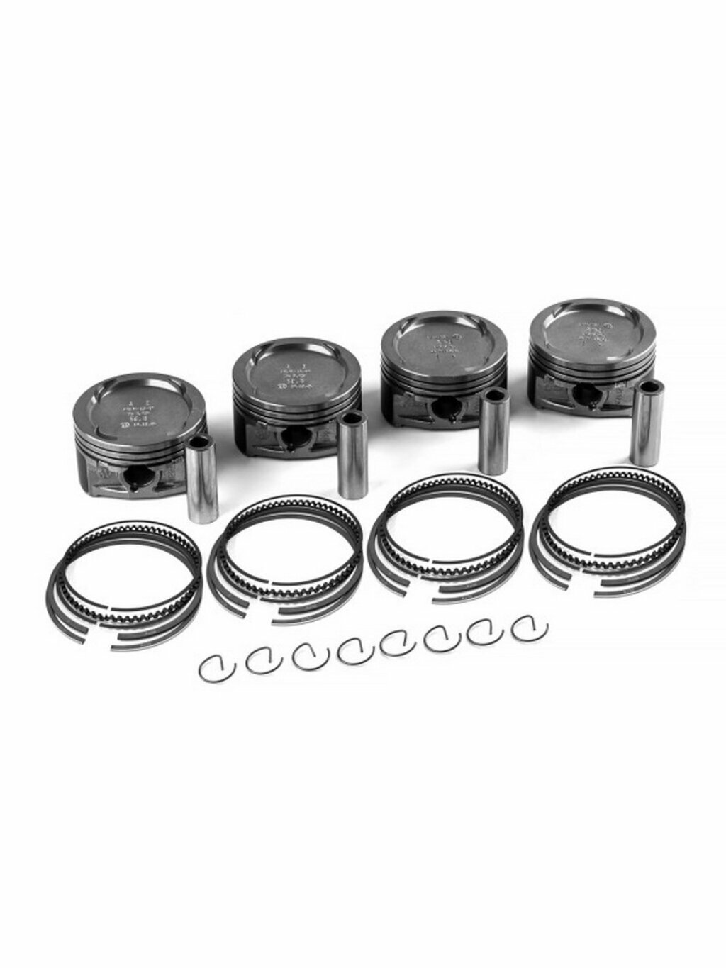 Поршни для а/м УАЗ дв. 40904 ЕВРО-3,4 (96.5 А) "Мотордеталь" "Эксперт" с пальцами и кольцами (арт. 4