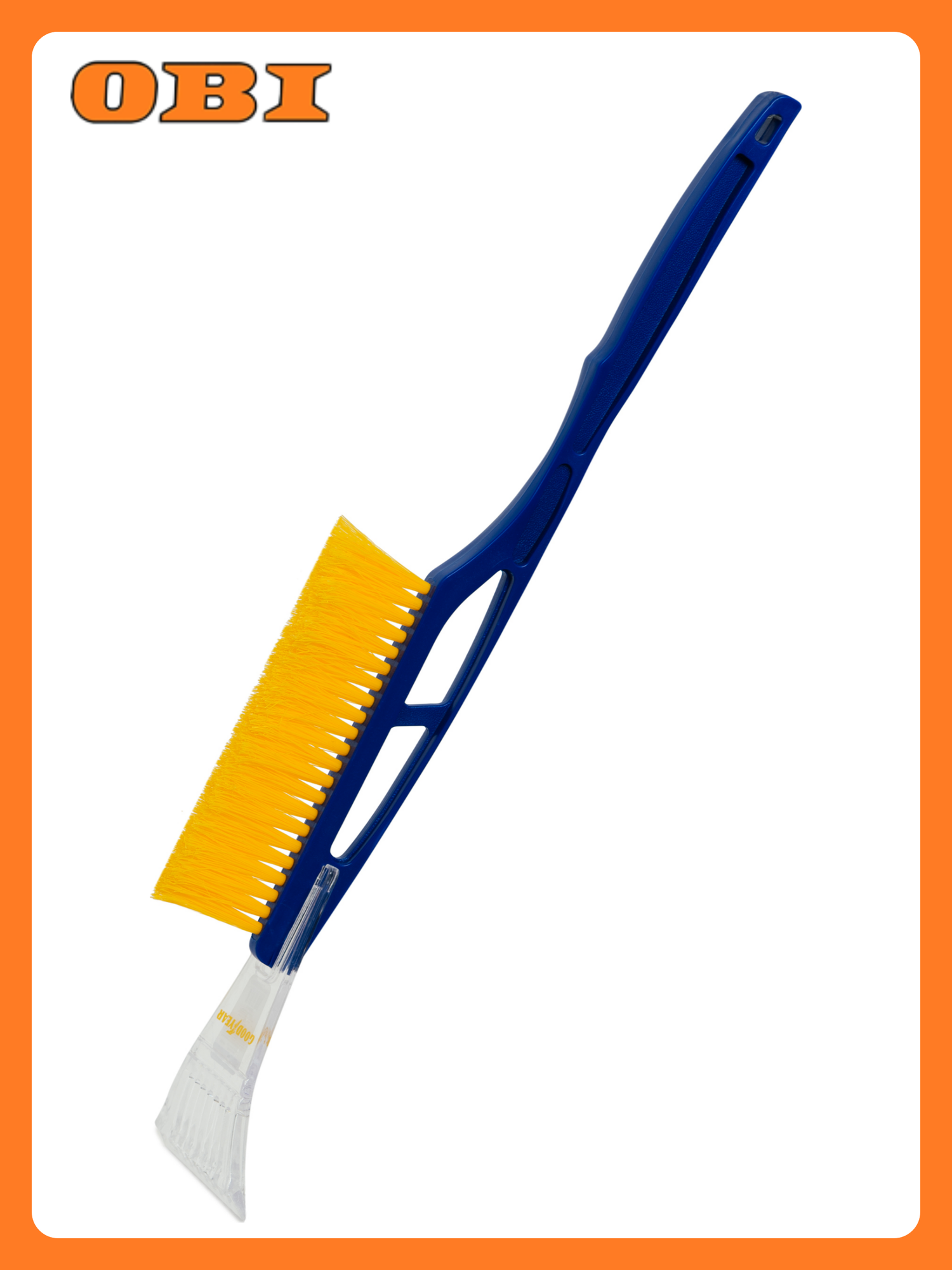 Щетка-скребок GOODYEAR WB-01, морозоустойчивая, длина 52см, антискользящая ручка