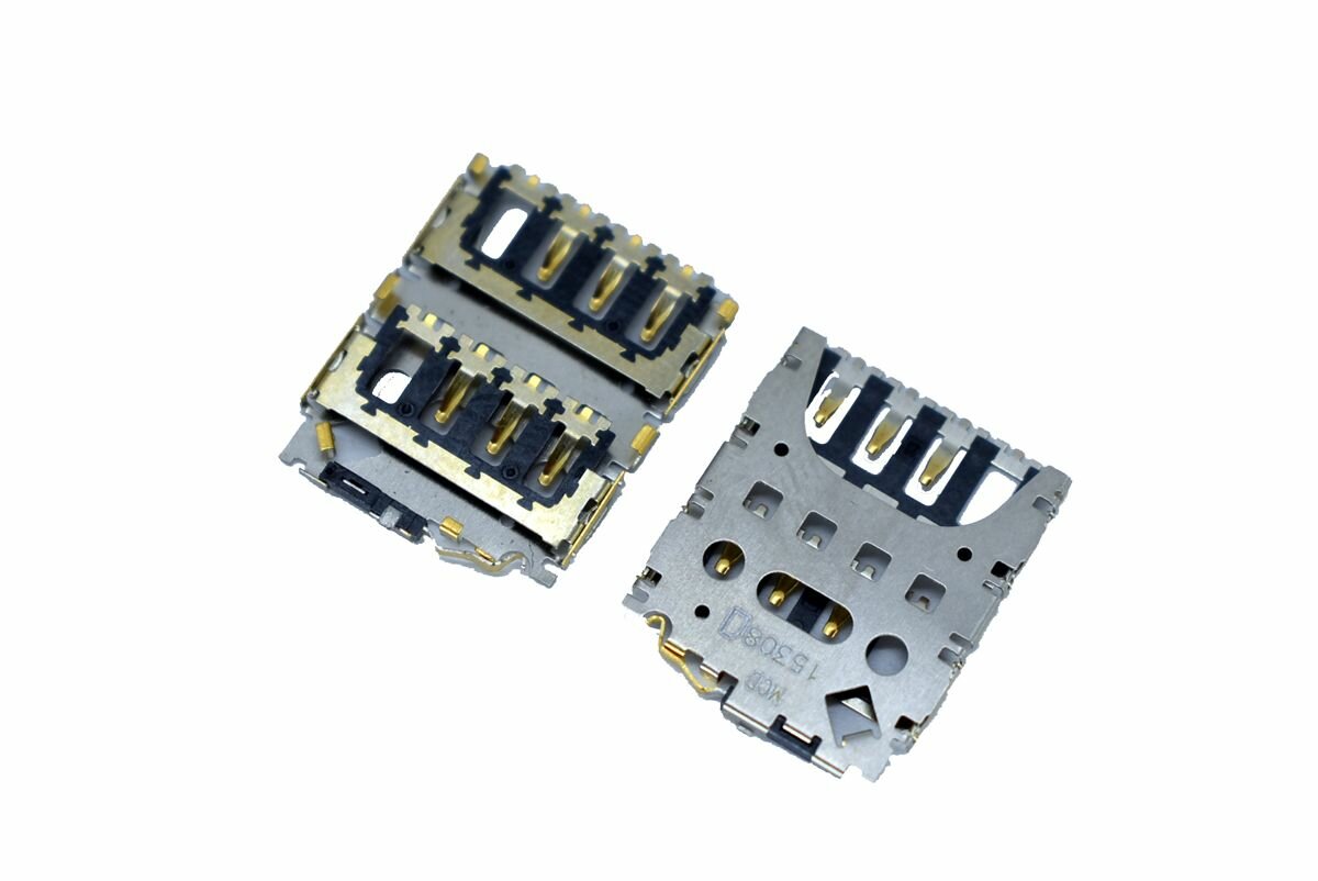 Коннектор SIM-карты (сим), mmc коннектор для MOTOROLA Moto G3 (S164)