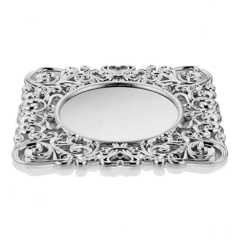 Подставка под тарелку квадратная Royal Classics "Sarmasik /Silver" / 247757