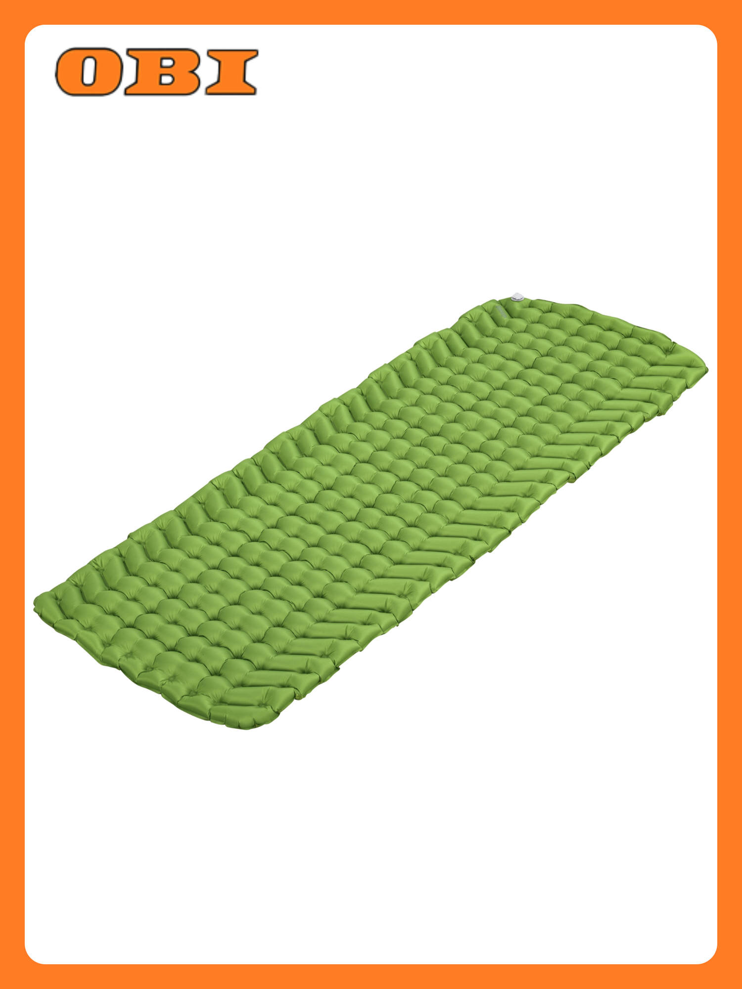 Спальный коврик Bestway WanderLite, надувной, зеленый, 198 см x 71 см x 6,5 см