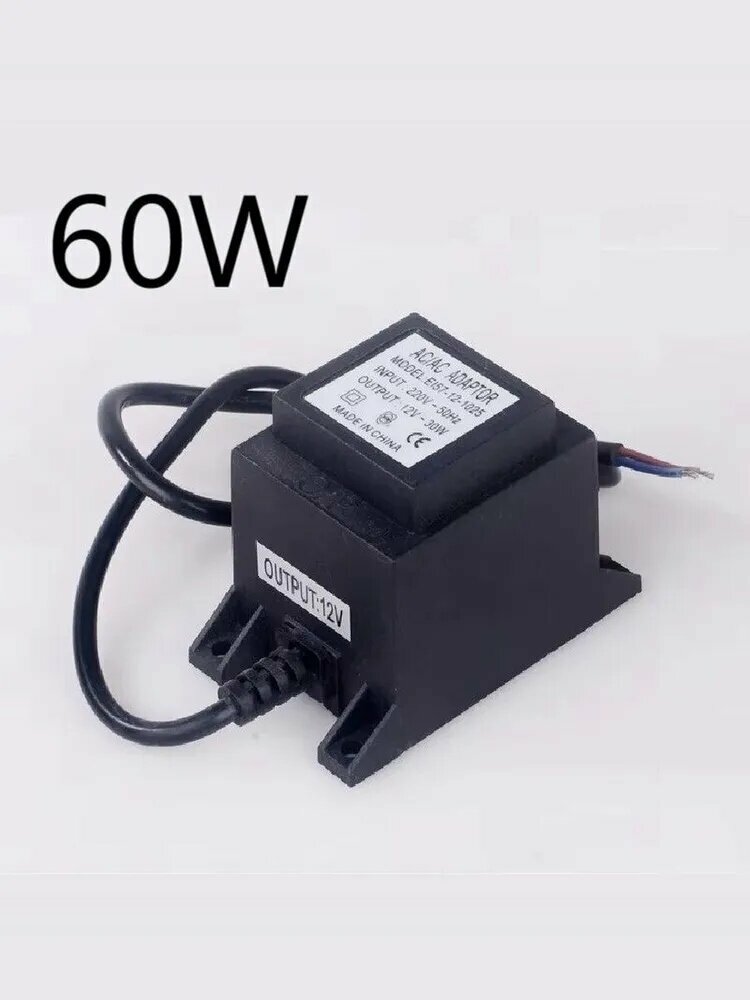 Наружный квадратный трансформатор 220 В к AC12v,20w30W50W60W, светодиодный подводный светильник для плавания водонепроницаемый трансформатор низкой частоты