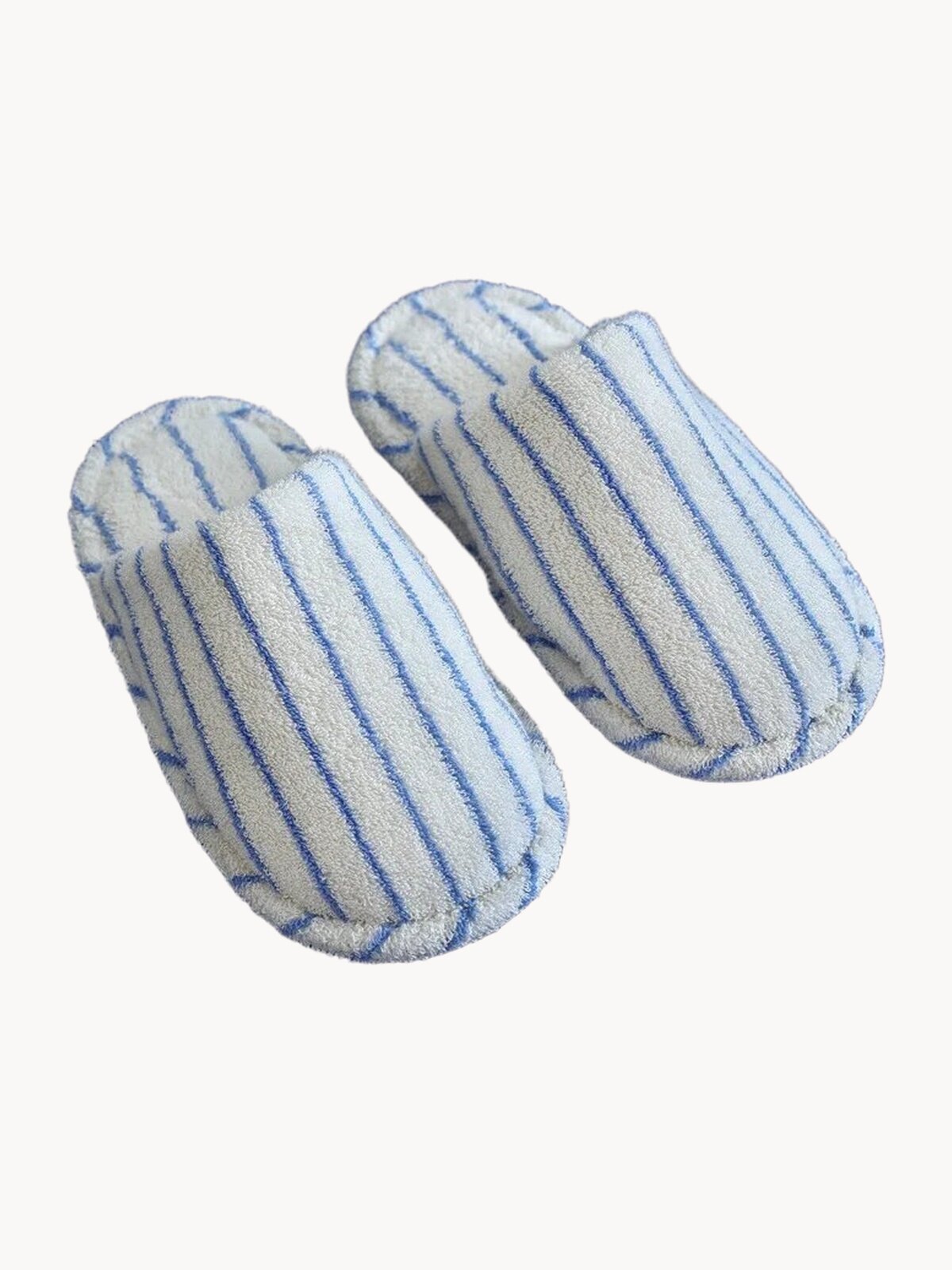 Мужские и женские домашние тапочки из чистого хлопка, гостиничные нескользящие простые полосатые тапочки.36-40