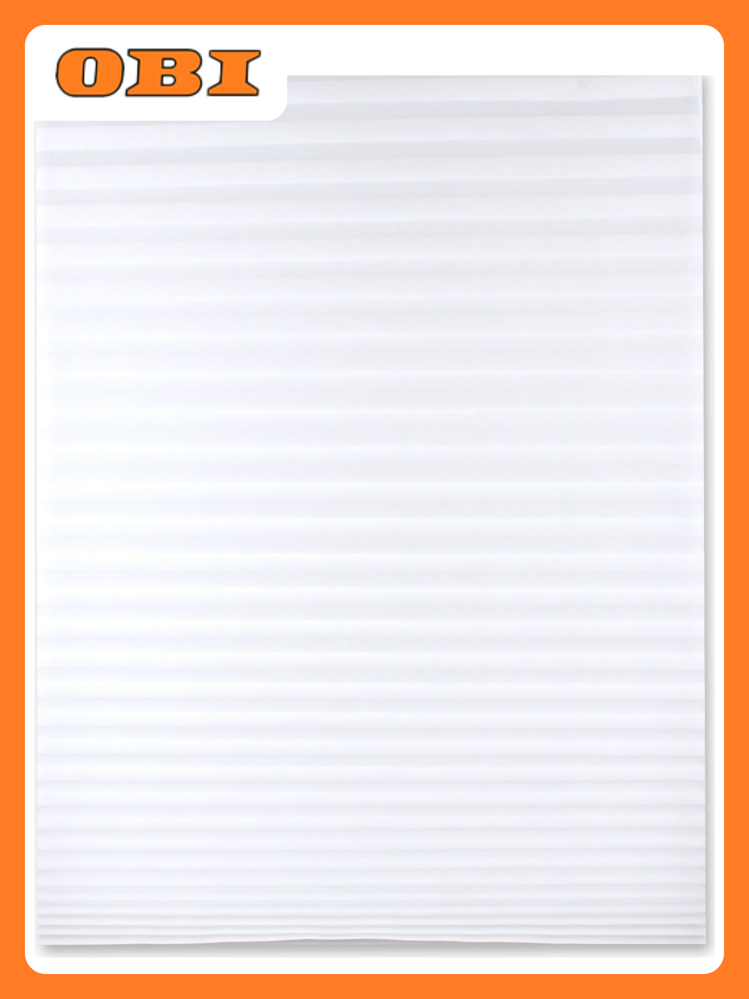 Жалюзи Room Decor LY-PB01, плиссе, самоклеящиеся, 90x190 см, белые