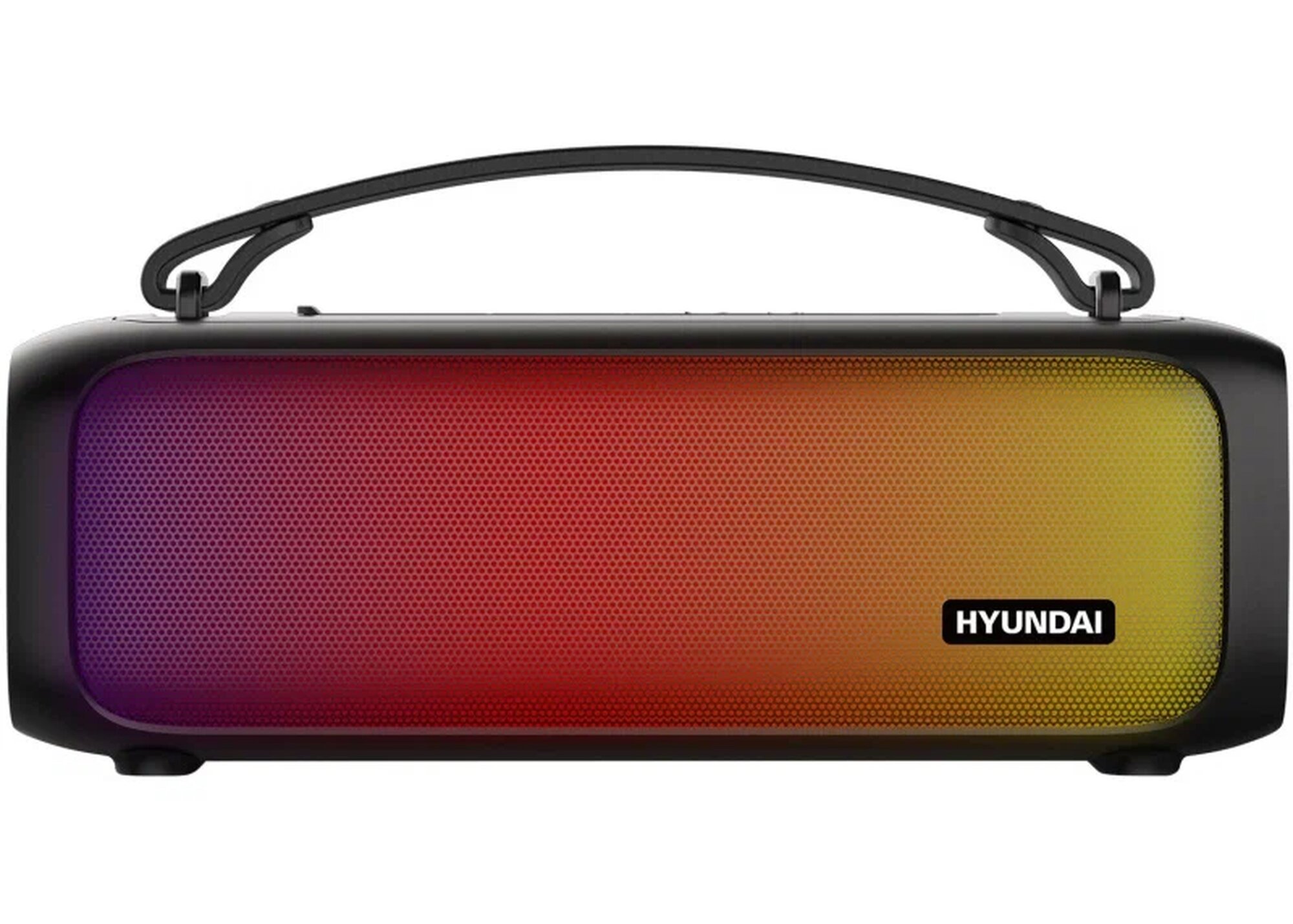 Портативная акустика Hyundai H-PS1020, мощность 16 Вт, черный цвет
