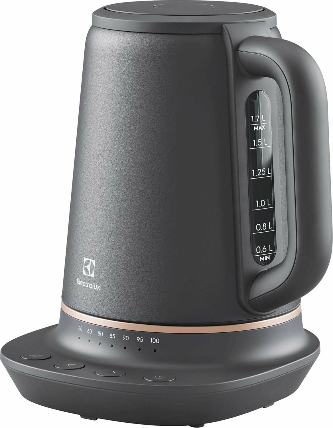 Электрический чайник Electrolux E7K1-6BP, 1,7 л, 2400 Вт, черный, медный