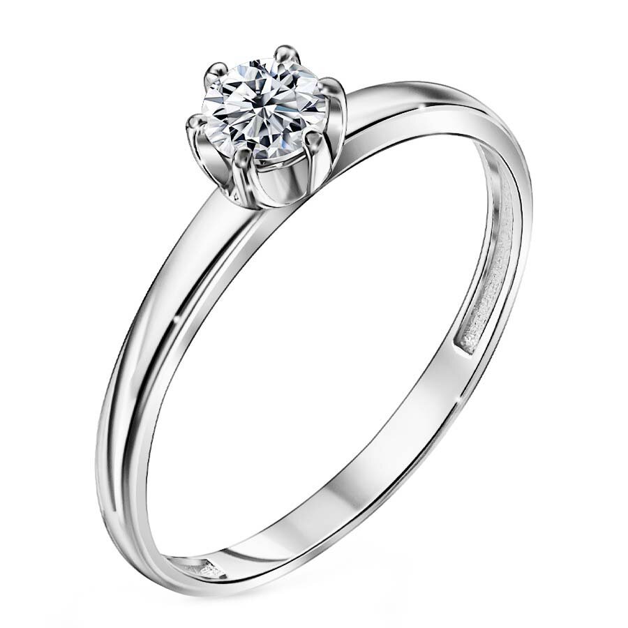 Кольцо Яхонт, серебро, 925 проба, фианит