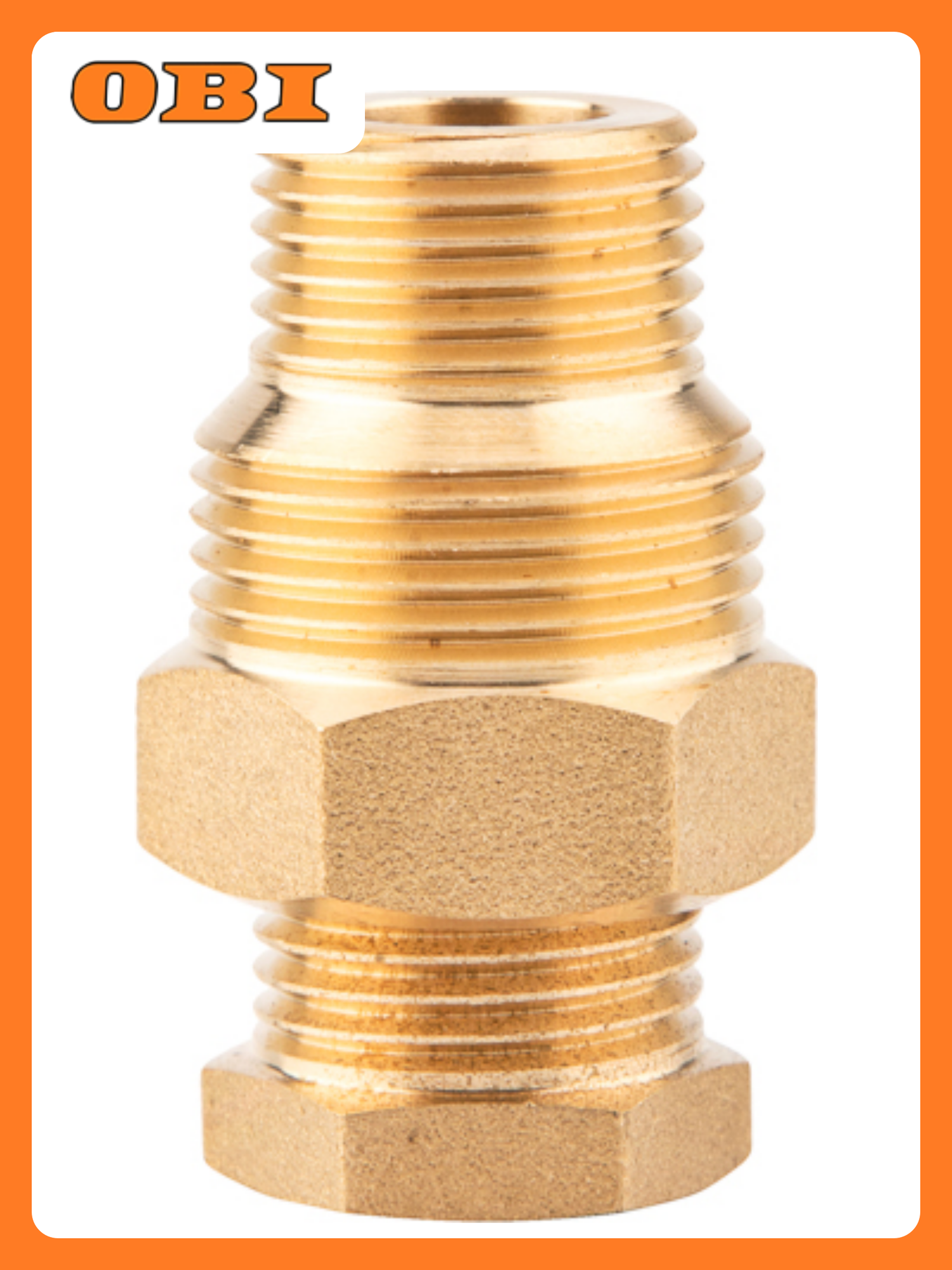 Сальник с двойной резьбой 1/2 и 3/4 для ввода кабеля в трубу PROconnect