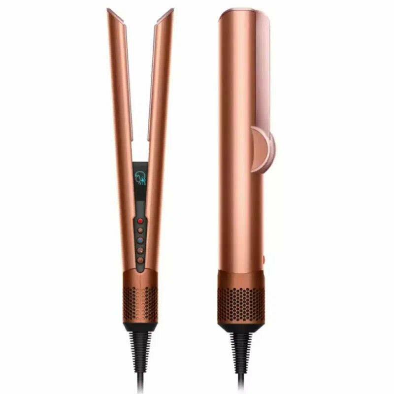 Выпрямитель Dyson HT01 Airstrait Amber Silk, плавающие пластины, с кейсом, 3 уровня нагрева AE