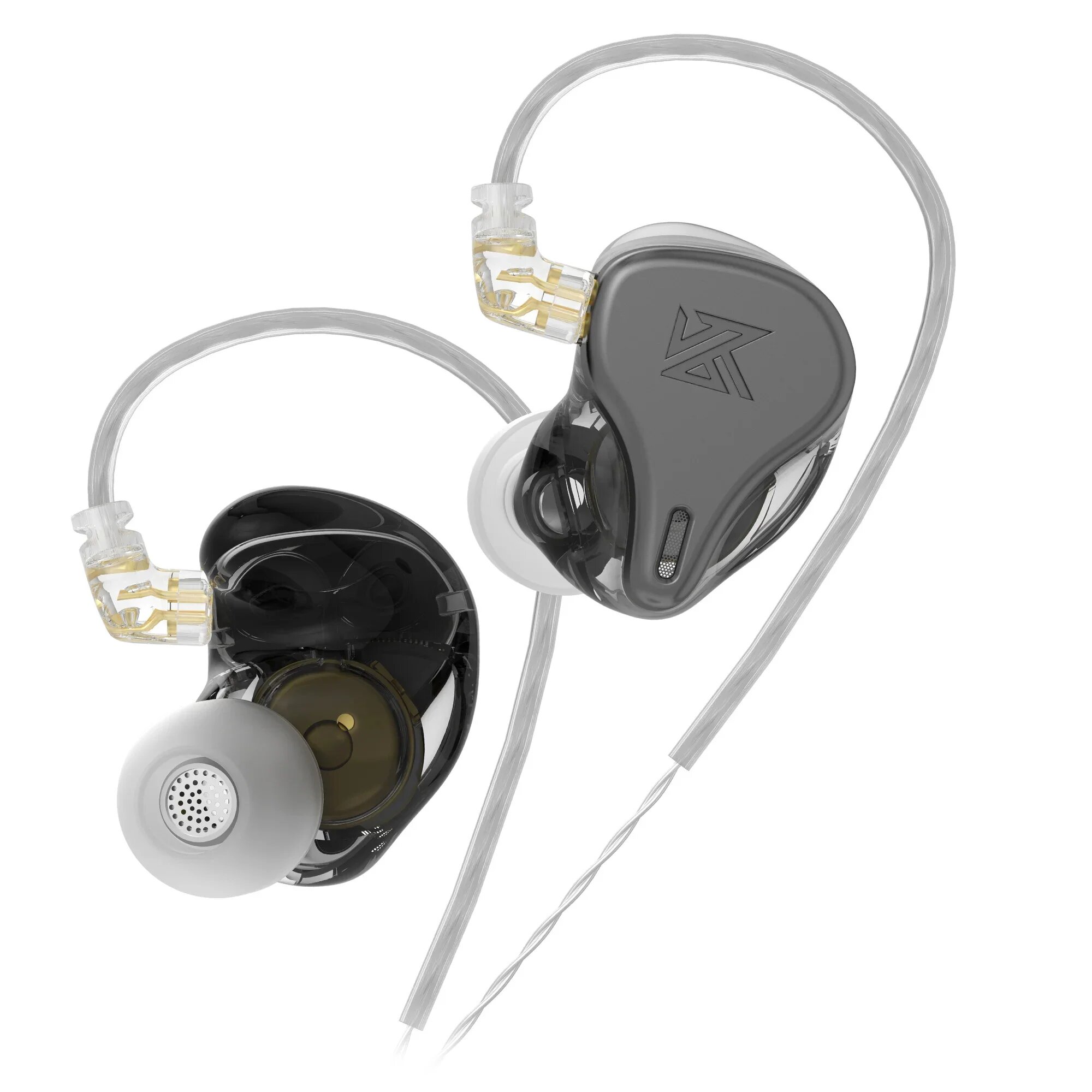 Наушники KZ DQ6S without Mic, проводные внутриканальные, с динамическим драйвером, black