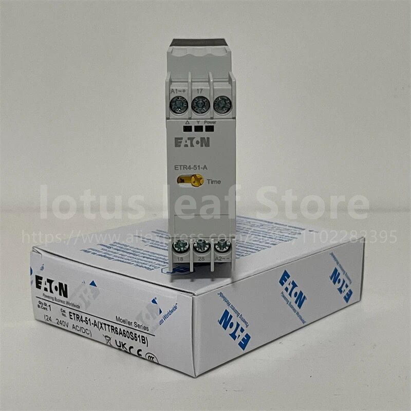 Реле времени со звездным треугольником ETR4-51-A, 1 шт, абсолютно новое 24-240 В переменного/постоянного тока