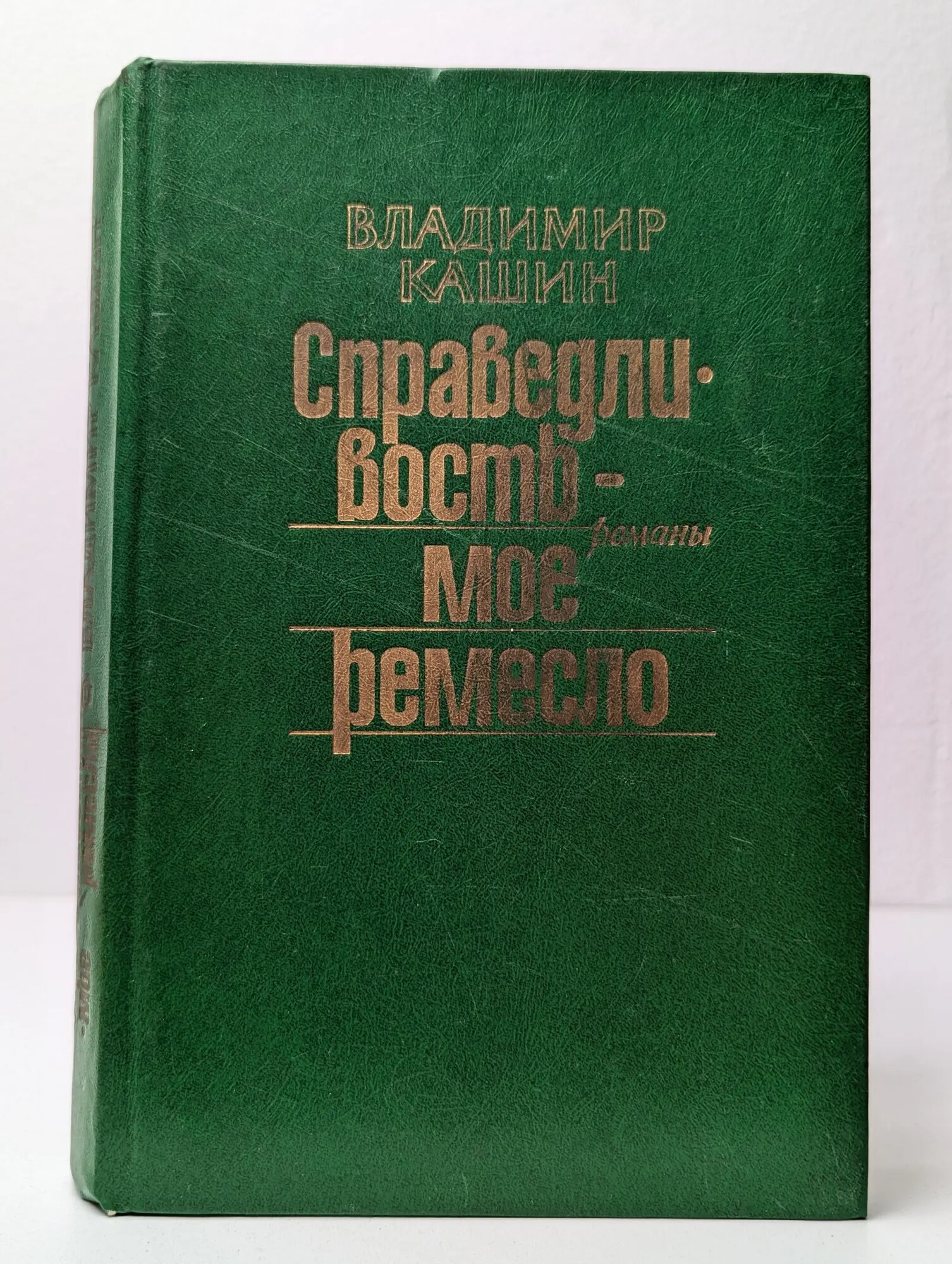 Справедливость - мое ремесло. Книга 1 Кашин Владимир Леонидович 1987