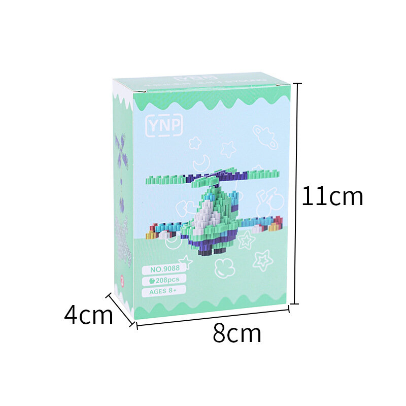 Набор совместимый с Lego с самолетом 9088, детская игрушка-строительные блоки