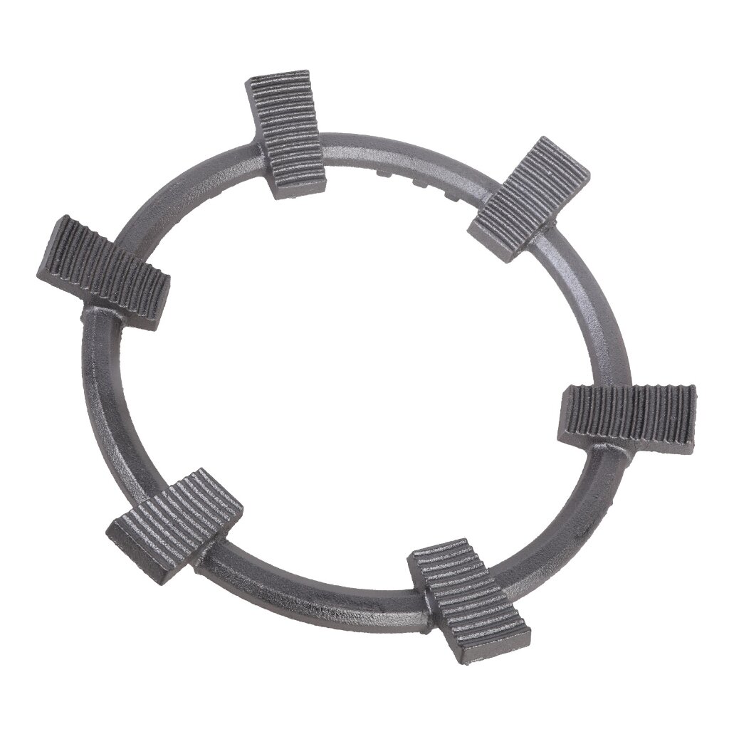 Универсальная подставка для плиты с шестью нескользящими блоками wok small pot rack