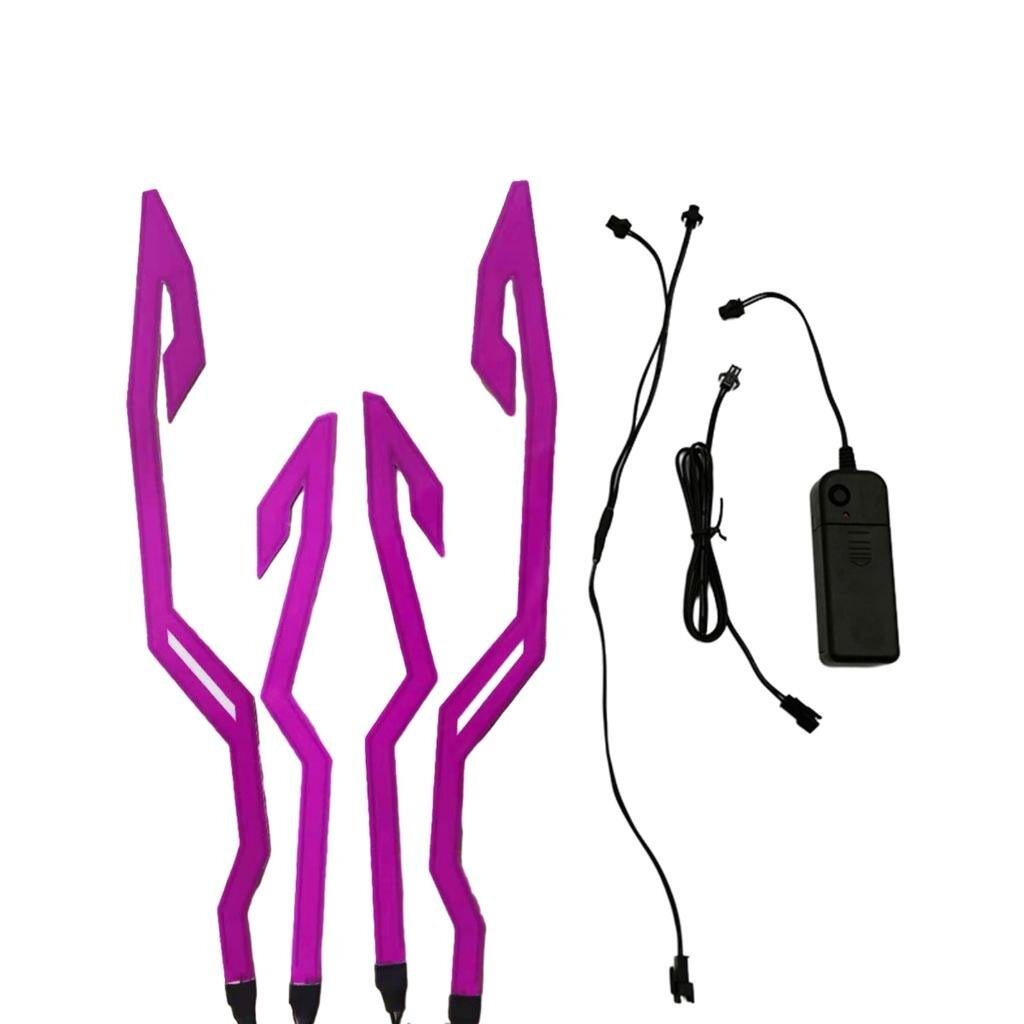 Светодиодная лента для мотошлема, Фиолетовый