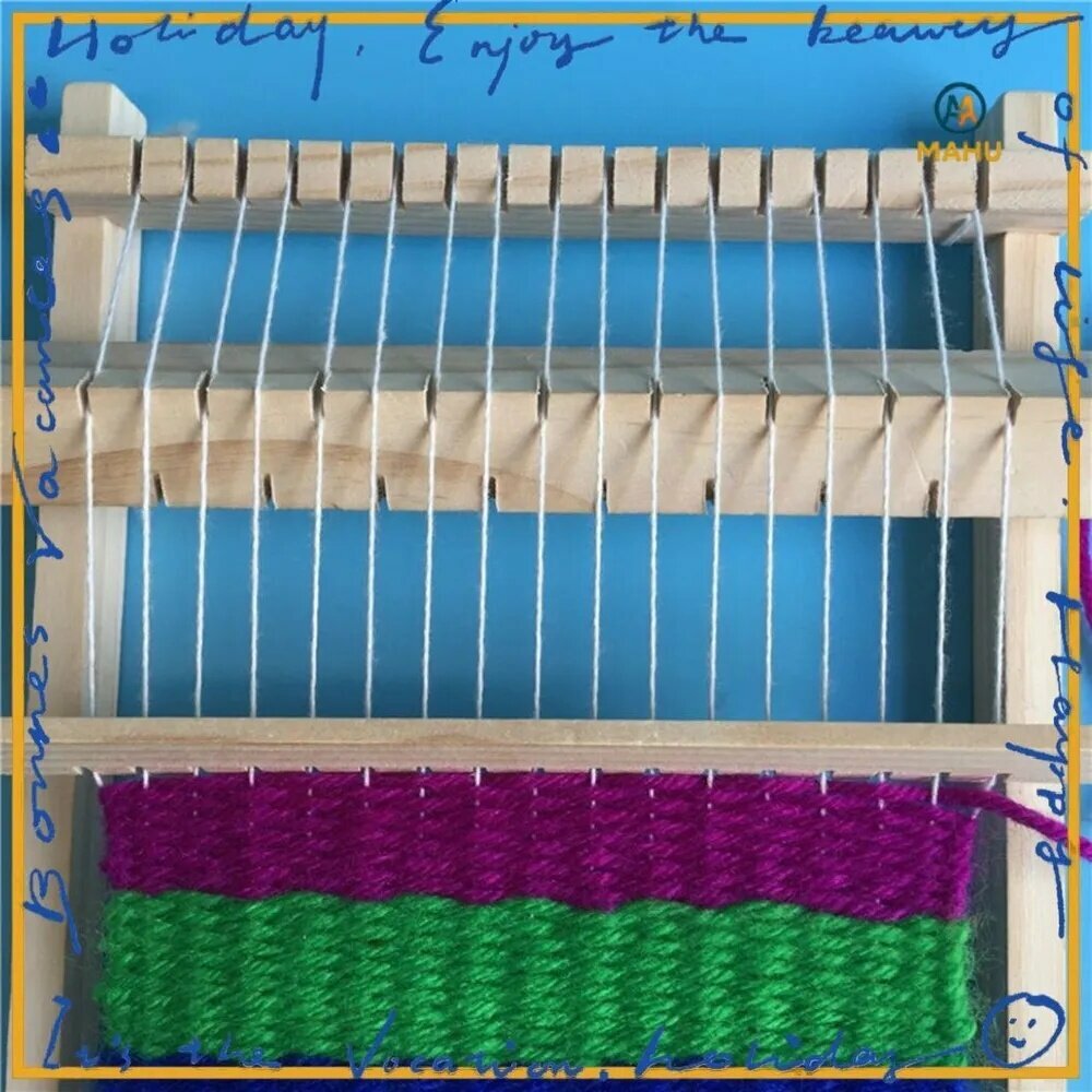 Уникальный ткацкий станок для творчества с пряжей, предназначенный для увлекательного рукоделия взрослым и детям