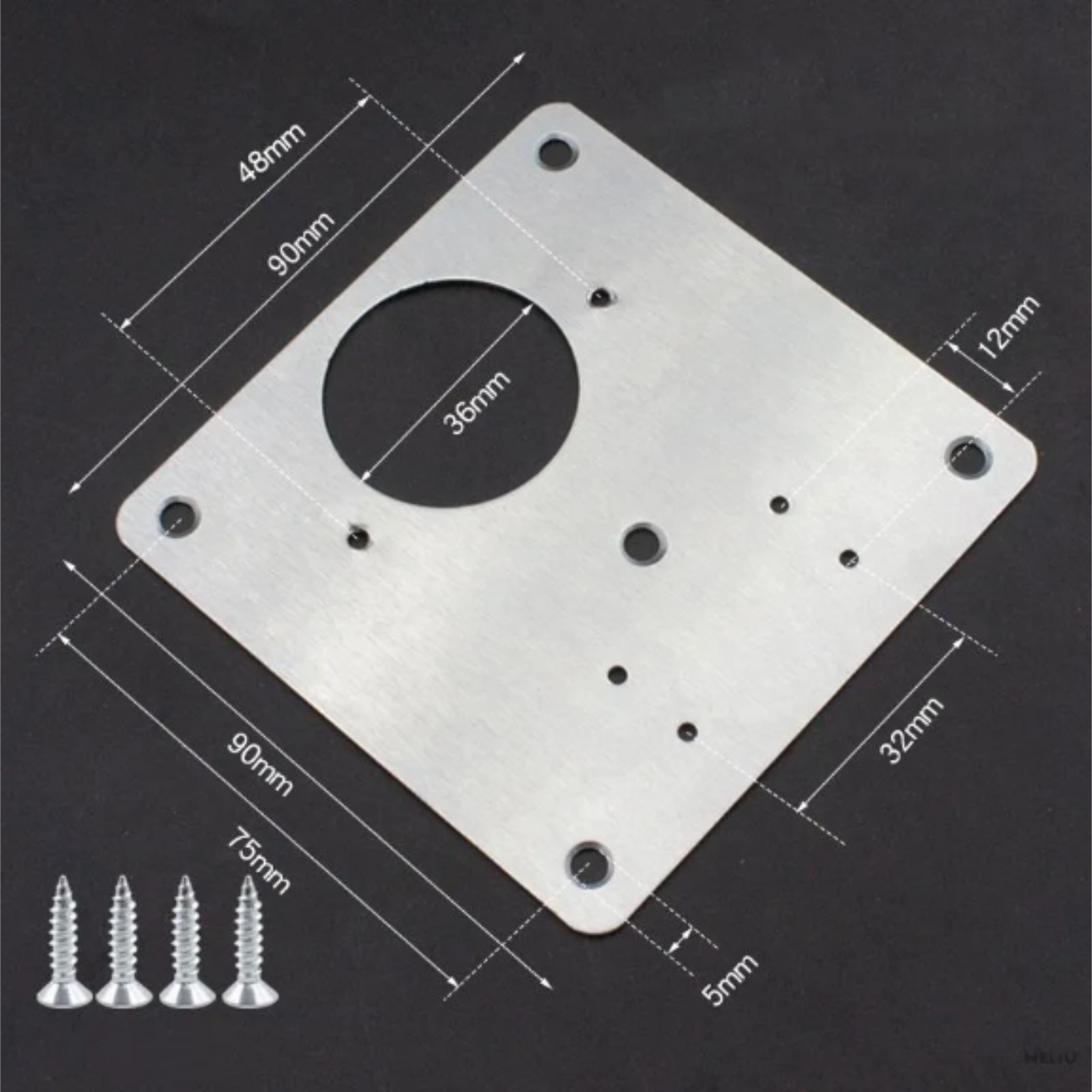 Стальной пластина для ремонта петли двери шкафа Серебристый, пластина для ремонта петли двери шкафа из нержавеющей стали, артефакт усиления, установка простая, быстро устраняет ослабление двери шкафа, толстая и долговечная, подходит для различных моделей