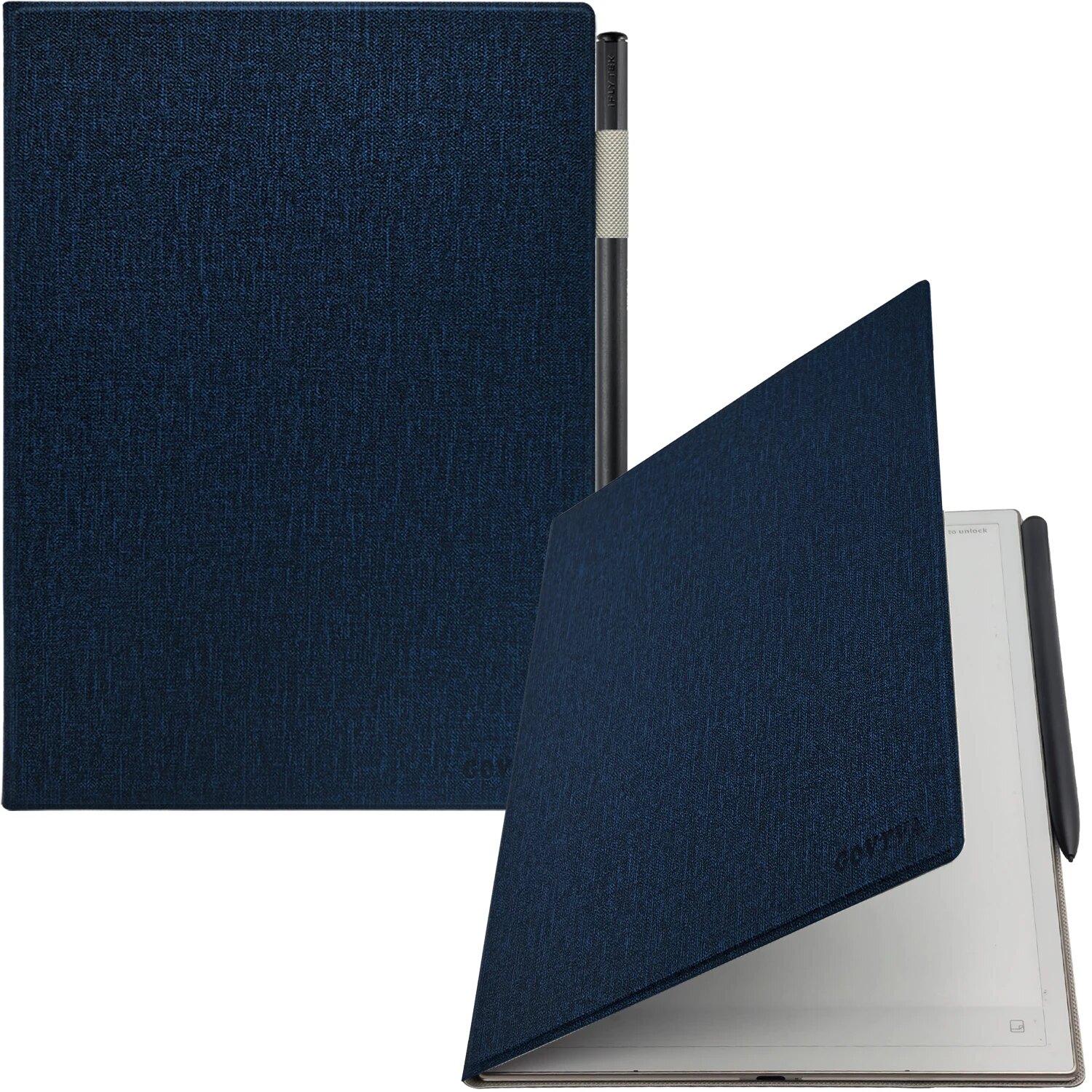 Чехол-книжка для iFLYTEK AINOTE 2 Темно-синий, Cloth Bark Blue
