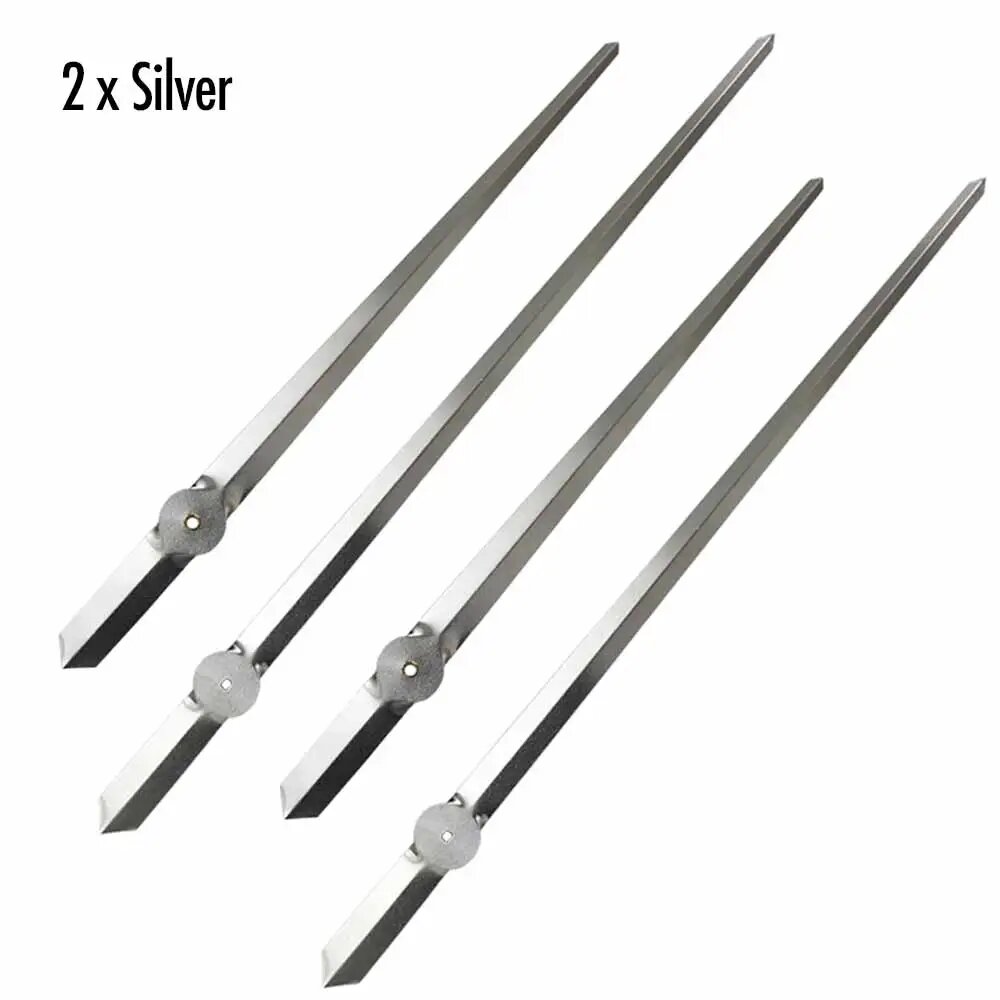 Настенные часы MCDFL, 2 комплекта стрелок Серебряный, Silver 2 Set, 39cm 15.4inch