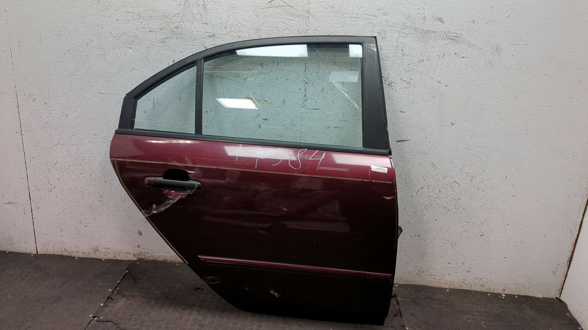 Дверь боковая (легковая) правая задняя Hyundai Sonata 5 NF Б/У