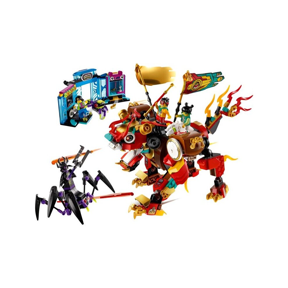 LEGO Манки Кид Золотистый Mythical CREATURE Пластиковые конструкторы 601 1000 шт. 80021