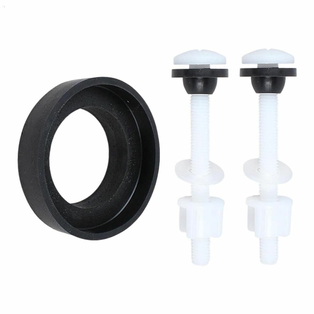 Уплотнительное кольцо для бачка унитаза, Пластиковые разъемные винты