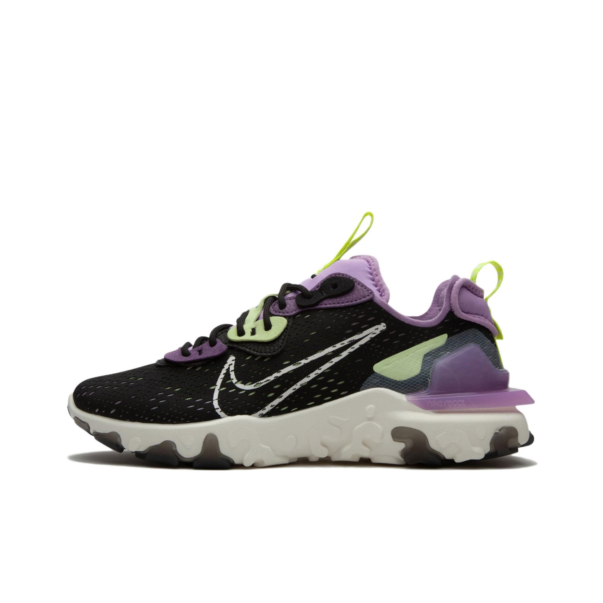 Кроссовки NIKE React Vision, размер EU 44.5 стопа (28.5CM), black — фото 1